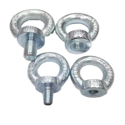 China ZINC Finish High Tensile Shoulder Eye Bolt DIN 580 Carbon Steel For Heavy Lifting for sale