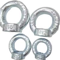 China Heavy Duty DIN 582 Eye Nut Carbon Steel Galvanized Anchor Lifting Ring Nut for sale