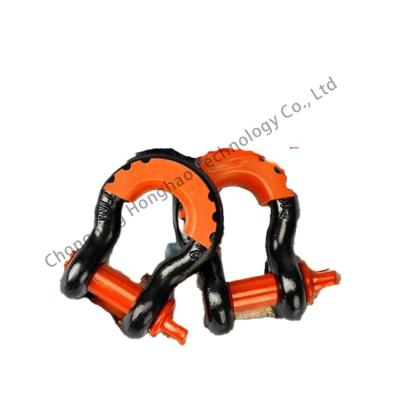 China Outdoor Adventure Essential Durable High Strength Bow Shackle with Safety Bolt Pin for sale