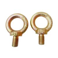China Yellow Zinc Plated Steel JIS 1168 Lifting Eye Bolt for Durable and Sturdy Lifting for sale