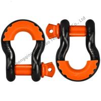 China General Industry Bow Shackle Heavy Duty Ultimate Strength with Safety Bolt Pin for sale