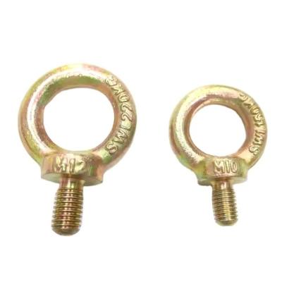 China JIS B 1168 Drop Forged Lifting Eye Bolt in Steel with ZINC Finish for sale