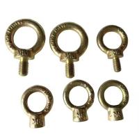 China Heavy-Duty ZINC Finish Drop Forged Carbon Steel Galvanized JIS 1168 Lifting Eye Bolt for sale