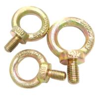 China High Strength Yellow Zinc Plated Drop Forged JIS 1168 Eye Screw Bolt for Construction for sale