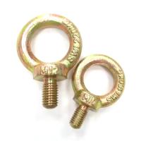 China Heavy duty JIS 1168 Galvanized Yellow Zinc Eye Bolt for sale