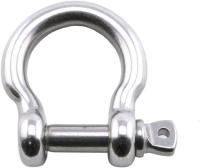 China Polished Stainless Steel Shackle for Durable Lifting and Connecting Requirements for sale