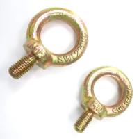 China ZINC Finish Drop Forged JIS1168 Galvanized Shoulder Type Eye Bolt for Over Head Lifting for sale