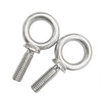 China Plain Finish Stainless Steel G279 Eye Bolts Ring Bolt for Wind Turbine Installation for sale