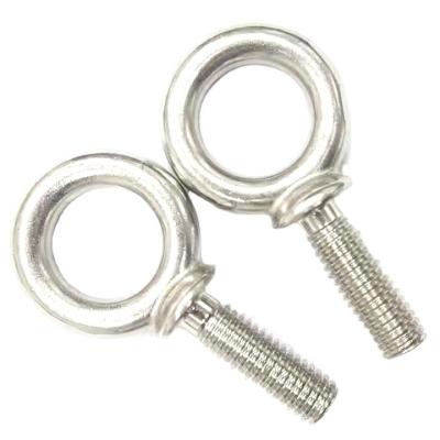 China Plain Finish G279 Stainless Steel Eye Bolt Customized for Custom Requirements for sale