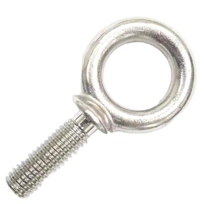 China Stainless Steel Eye Bolt G279 Plain Finish Corrosion-Resistant for Lifting for sale
