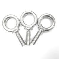 China Plain Finish High Tensile Stainless Steel G279 Eye Bolt for Heavy Equipment Lifting for sale