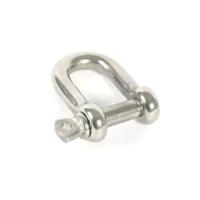 China Stainless Steel 316 D Shackle Bow Shackle for Bracelet Customizable and Durable for sale