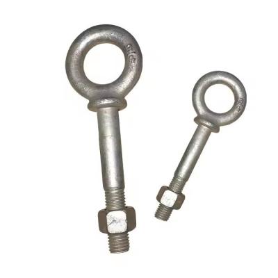 China ZINC Plated Steel Shoulder Nut Eye Bolts G277 Lifting Eyebolt for Building Materials for sale