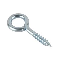 China Galvanized Finish M6/8/12 Wood Eye Screw for Woodworking Stainless Steel for sale