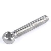 China Polished Finish Stainless Steel Small Swing Eye Bolt For Heavy Industry Installations for sale