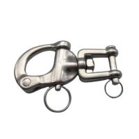 China Precision Casting SS304/SS316 Fixed Swivel Snap Shackle With High Polished Technology for sale