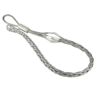 China Spiral Wrapping Wire Rope Cable Mesh Sock for Galvanized Steel Grade Usage for sale