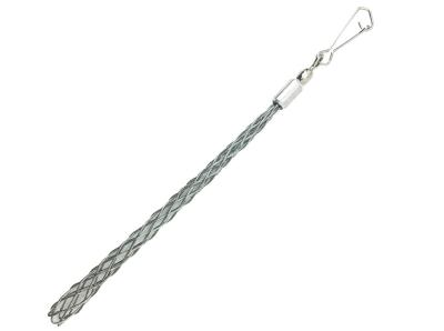 China Cable Pulling Grip Lassos For 9-12mm Electrical Wire Long Steel Wire Mesh , Anti-slip Flexible Cable Sleeve for sale