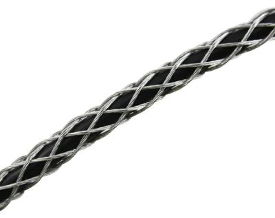 China Cable Pulling Grip With 5mm Nut Flexible Eye Kit Galvanizing Steel Antislip Pipe Cable Wire Pulling Grips Lassos 6 Set 4-25mm for sale