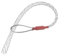 China Galvanized Steel Wire Grip 30cm for 10-12mm Cable Red Customized Size Cable Pulling Grip for sale