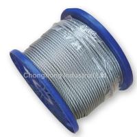 China 6x19 FC Steel Ropes Wire 6mm 8mm 10mm Diameter Carbon Steel Cable Galvanized Steel Wire Rope for sale
