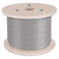 China Inox Cable AISI316 AISI304 Stainless Steel Wire Rope with Other Processing Service 7x7 Steel Cable Rope for sale