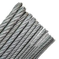 China Galvanized Steel Wire Rope for Drawing and Lifting Special Cold Heading Steel Steel Grade 7*7 6*7 FC for sale