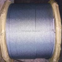 China 6x19 Construction Galvanized Steel Wire Rope 3-32mm Diameter for Lifting and Marine Applications for sale