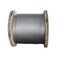 China 8mm 10mm Galvanized Steel Wire Rope for 8x19S DIN3062 Elevator Ropes Steel Grade Length 1000m/reel or As per your request for sale