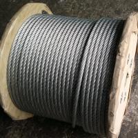 China 6x12 7FC Wire Rope Rope Wire Carbon Steel High Strength 6mm Galvanized Steel Cable Ropes Standard AiSi for sale