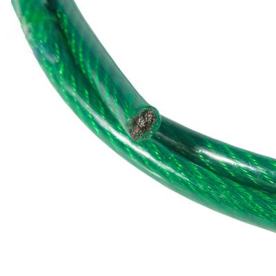 China Flexible PVC and PU Coated Stainless Steel Wire Rope for Long-Lasting Performance for sale