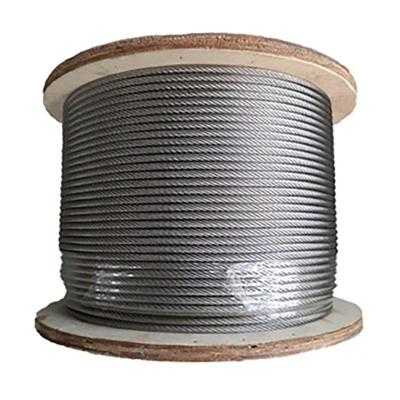 China 15mm Steel Wire Rope 8x26 Left Hand Ordinary Lay 2160N/mm2 Galvanized Compacted S min.196 2 kN for Lifting Tolerance Other for sale