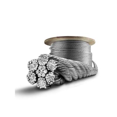 China 8mm 10mm 12mm 14mm 14mm 20mm Galvanized Steel Wire Rope/Cable For Lifting With Tensile Strength 1570Mpa-2160Mpa In Spool for sale