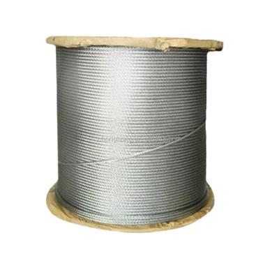 China Ungalvanized 6x36 Steel Wire Rope 12mm to 44mm Diameter Suitable for Various Lifting Applications for sale