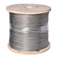 China Corrosion-Resistant 0.5mm 7x7 Stainless Steel Wire Rope Grade 304/316 for Outdoor Applications for sale