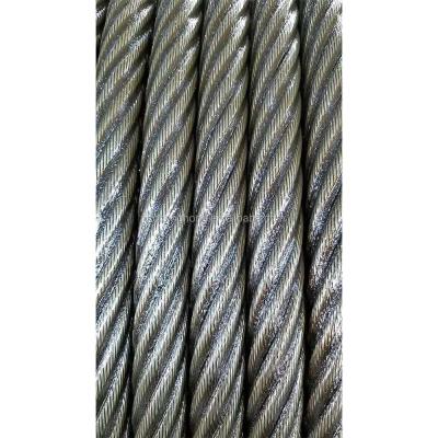 China Nominal Tensile strength 1670MPa 8xK19S / 8xK26WS / 8xK31WS / 8xK36WS / 8xK41WS Ungalvanized and Galvanized Compacted Wire Rope for sale