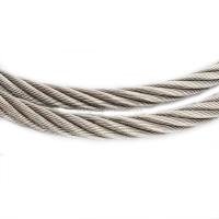China 6x19 FC Stainless Steel Wire Rope Made of AISI304/304L/316/316L for Diameter 6mm to 40mm and Processing Service for sale