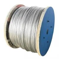 China Non-Alloy 1.5mm 2mm 1X7 7X7 1X19 7X19 316 304 Stainless Steel Wire Rope for and Non-Alloy Processing Services for sale