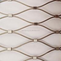 China Stainless Steel Rope AISI304/316 for Aviary Mesh/Zoo Rope Mesh/Ferrule Wire Rope Net Mesh 1x19 Construction for sale