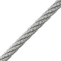 China Marine Lifting 6x37 Ungalvanized Steel Wire Rope with Grease 500m/reel Length and Corrosion Resistance for sale