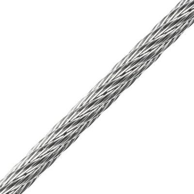 China Marine Lifting 6x37 Ungalvanized Steel Wire Rope with Grease 500m/reel Length and Corrosion Resistance for sale