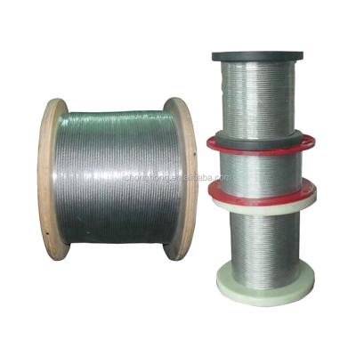 China 3-80mm Diameter Bright or Galvanized Steel Wire Rope for Cold Heading Steel Construction Projects for sale