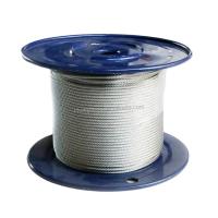 China 8mm Galvanized Steel Wire Rope for Elevator Lifting 6x19 FC Steel Cable Ropes Non-Alloy Processing Service Other 8mm for sale