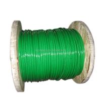 China Safety Waterproof PVC Coated Stainless Steel Wire Rope for Other Processing Services and 1370-2160MPA Tensile Strength for sale