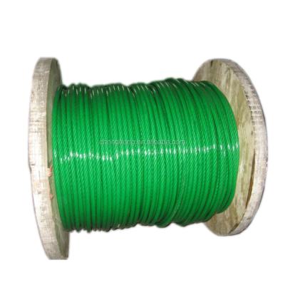 China Safety Waterproof PVC Coated Stainless Steel Wire Rope for Other Processing Services and 1370-2160MPA Tensile Strength for sale