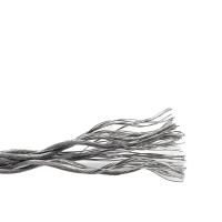 China Carbon Steel Grade AiSi Standard 7x7 Hot Dipped Galvanized Steel Aircraft Cable Diameter 1.6mm Wire Rope for sale