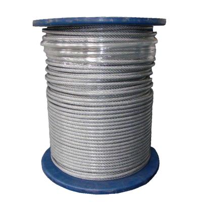 China High Tensile Strength Full Locked Coil Steel Wire Rope for Passenger Transport Cableway made of Galvanized Carbon Steel for sale