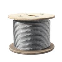 China Non-Alloy Stainless Steel 304/316 Wire Rope with 10mm Diameter and 1770Mpa Tensile Strength for sale