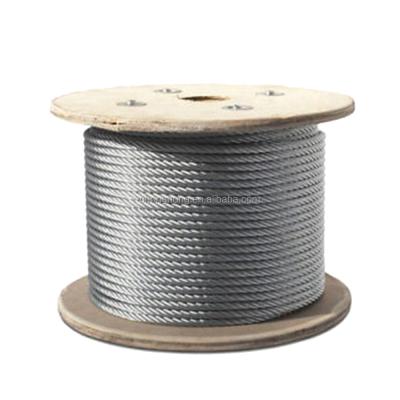 China Non-Alloy Stainless Steel 304/316 Wire Rope with 10mm Diameter and 1770Mpa Tensile Strength for sale