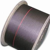 China 12mm Steel Cable Rope Wires 6x19 IWRC Stainless Steel Wire Rope T/S 1570Mpa Packing 1000mtrs in Plywood Reel Preformed for sale